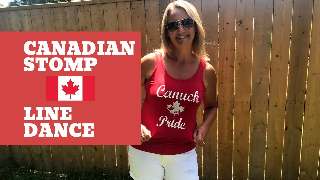Canadian Stomp - Line Dance Tutorial - YouTube