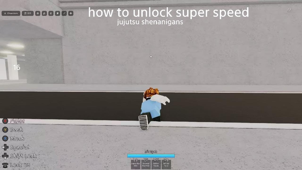 how to unlock super speed in jujutsu shenanigans - YouTube