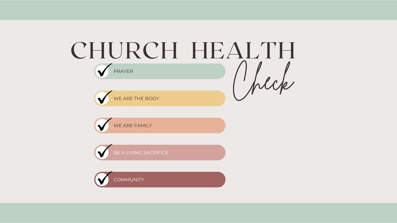 Church Health Check | Shawn Ropp - YouTube