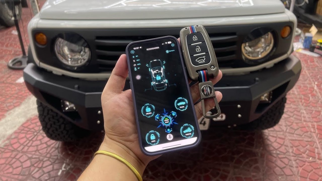 Remote start your Suzuki Jimny! - YouTube
