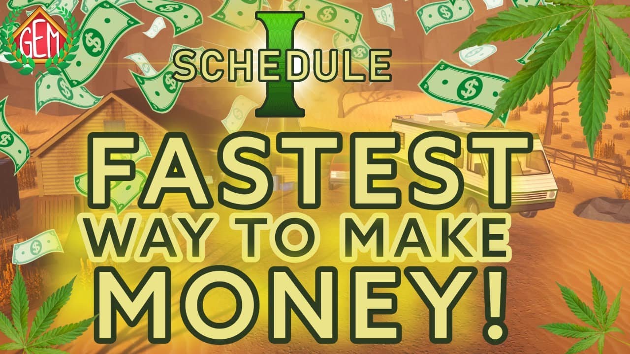 Schedule 1 Game Fastest Way to Make Money at the Start - YouTube