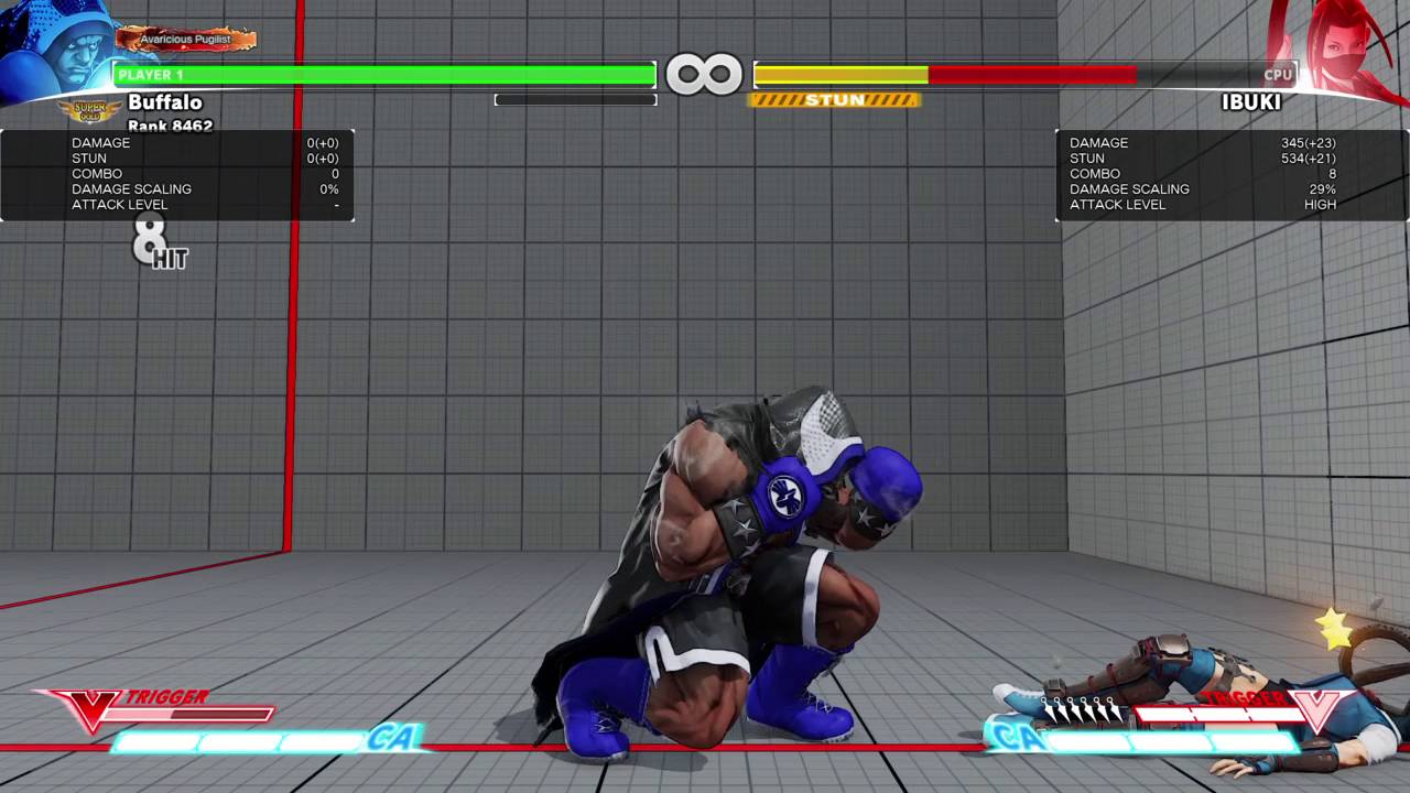 Balrog Reset Combo + Stun (SFV) - YouTube