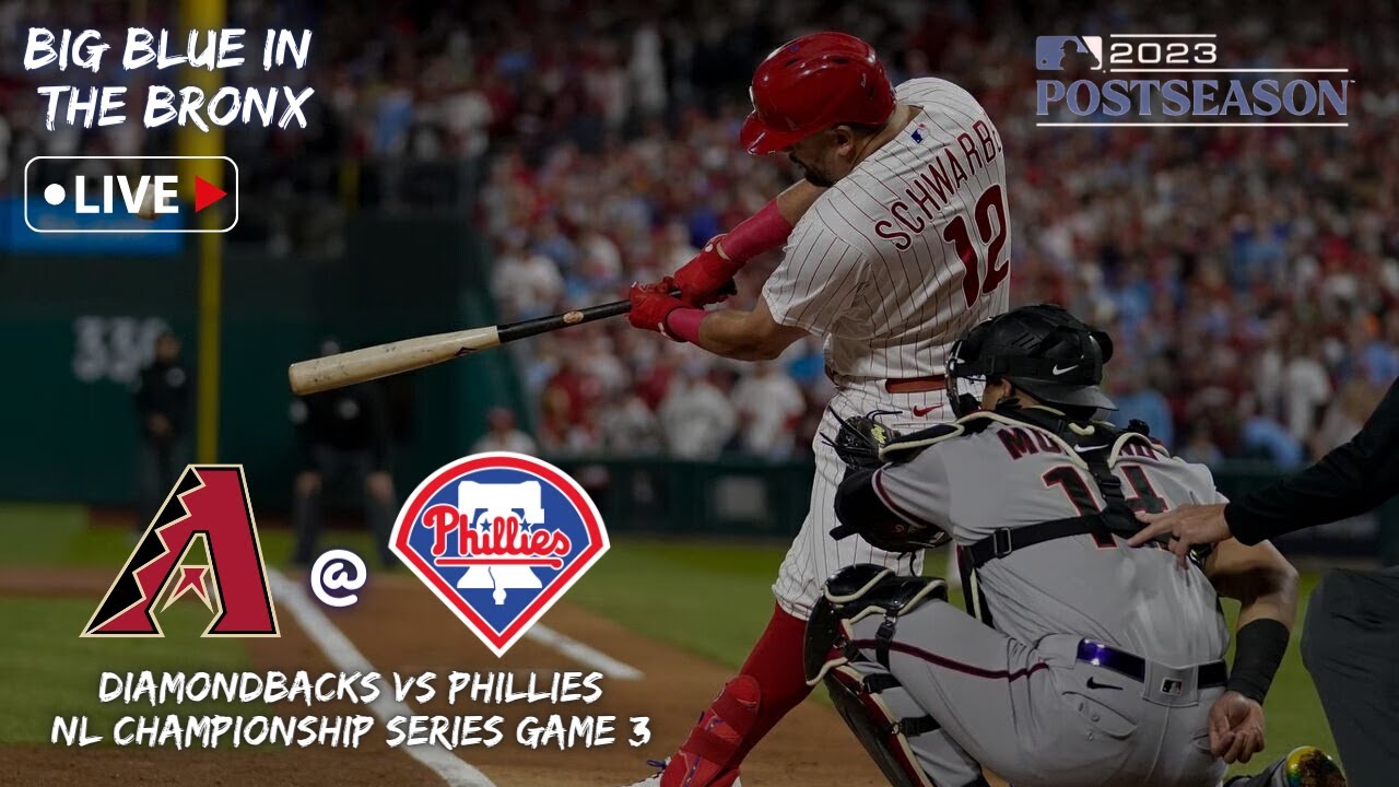 🔴 LIVE! Arizona Diamondbacks @ Philadelphia Phillies | 2023 NL ...