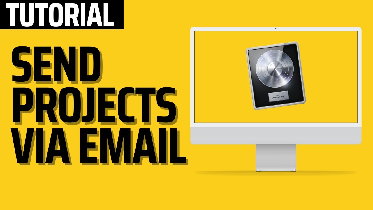 How to send a Logic Pro X project in an email - YouTube