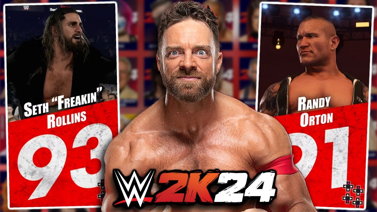 ULTIMATE WWE 2K24 Roster Rating Reveals - YouTube