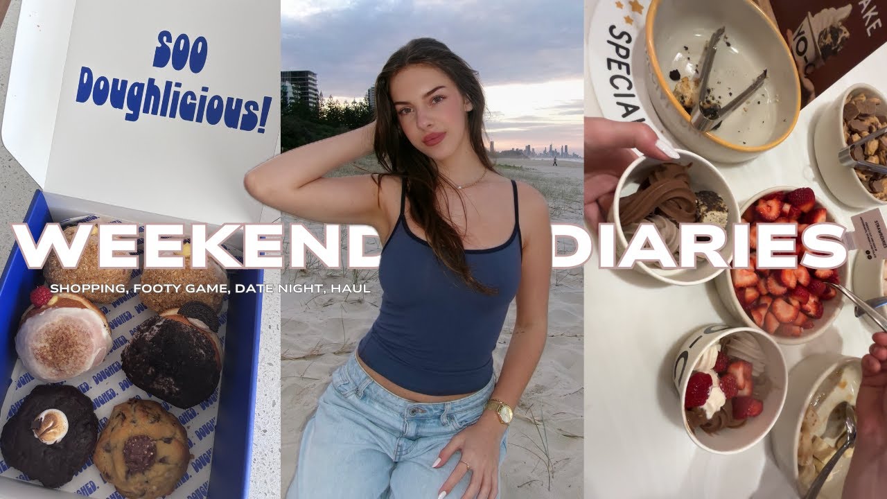 spend a productive & fun weekend with me!! - YouTube