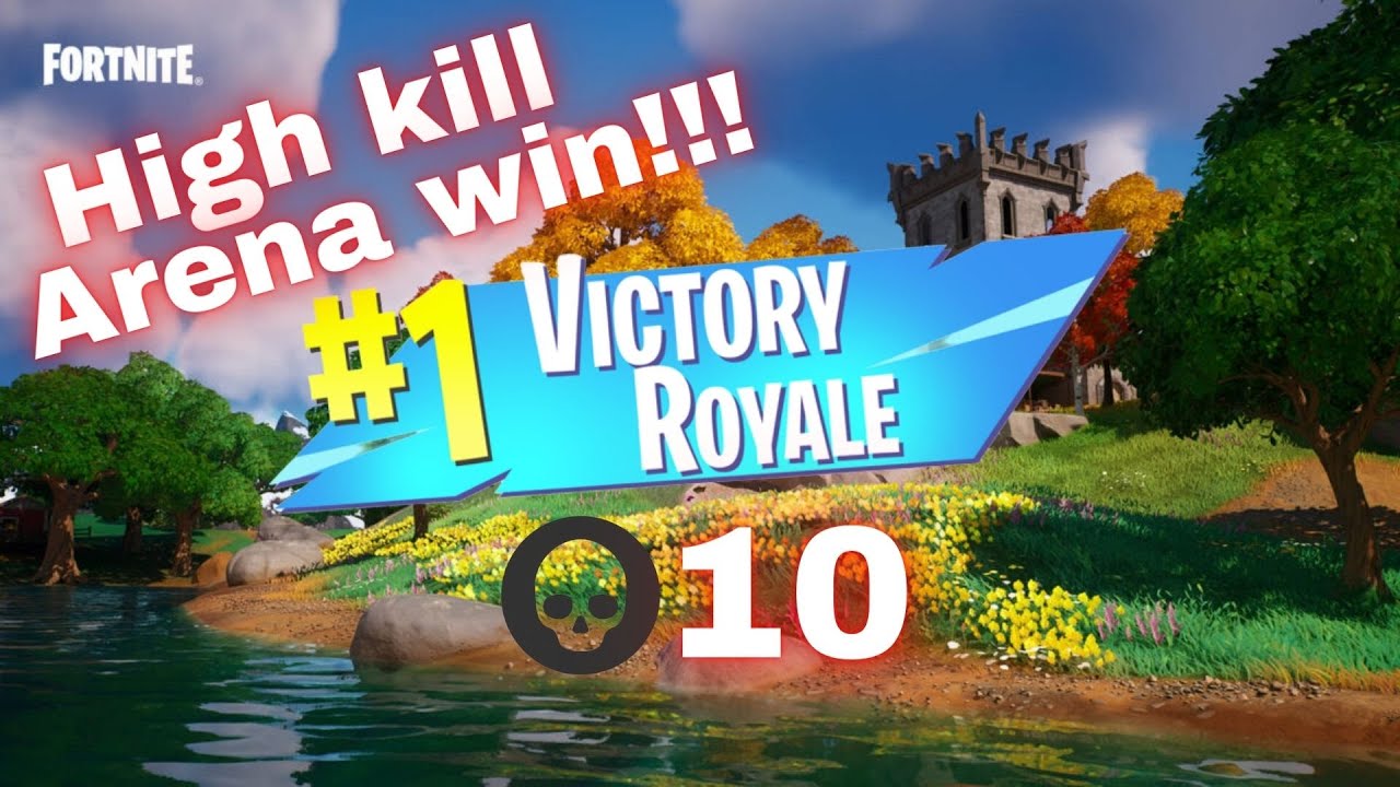 HIGH KILL ARENA DUB!!! #fortnite - YouTube