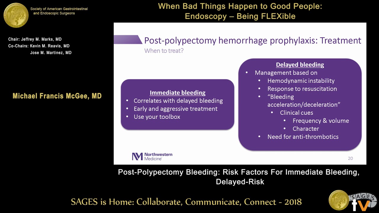Post-polypectomy bleeding: Risk factors for immediate & delayed ...