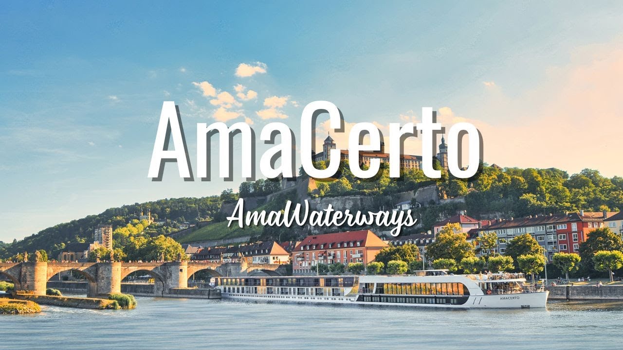 AmaWaterways AmaCerto Ship Tour | Full Walkthrough Staterooms, Dining ...