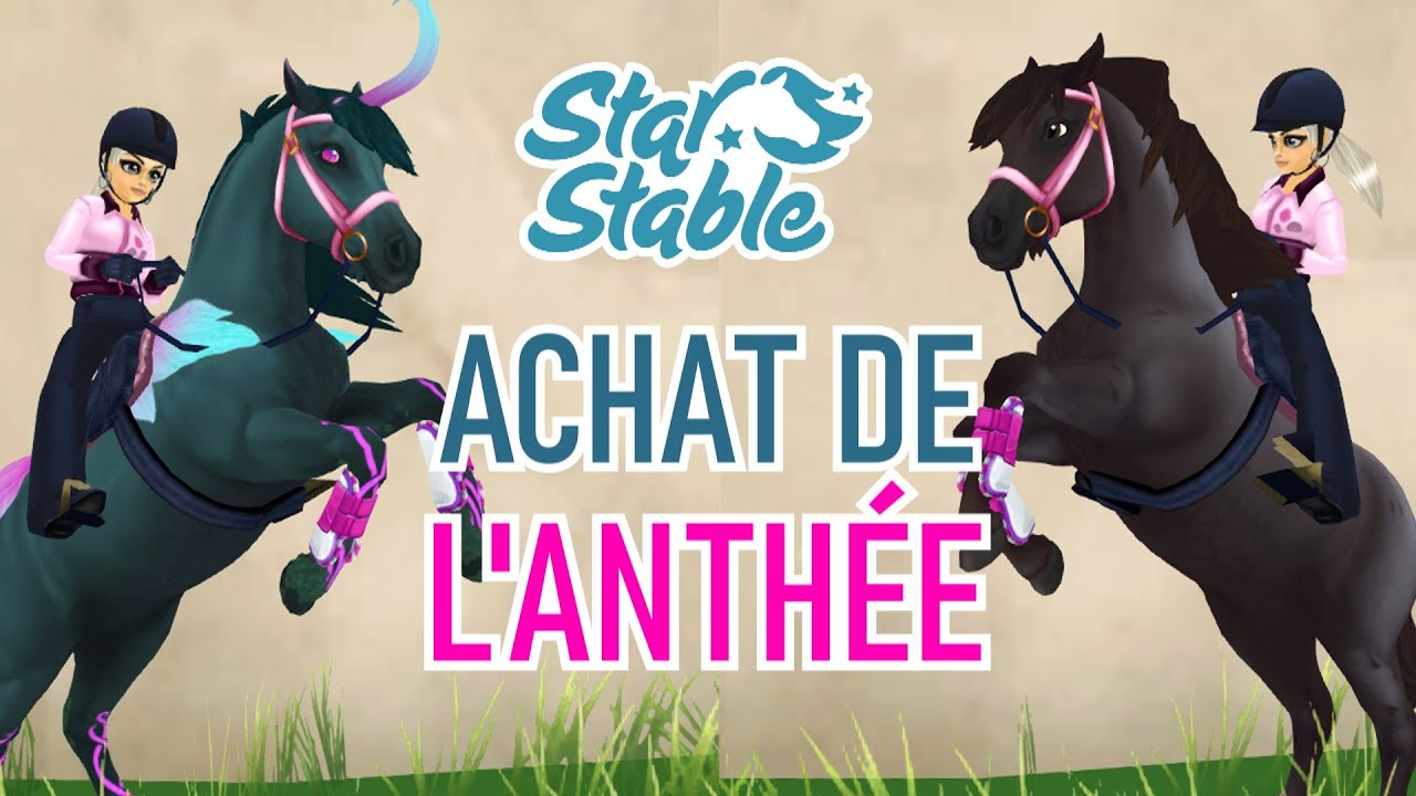 ACHAT de l'ANTHÉE 🐴 | Star Stable - YouTube