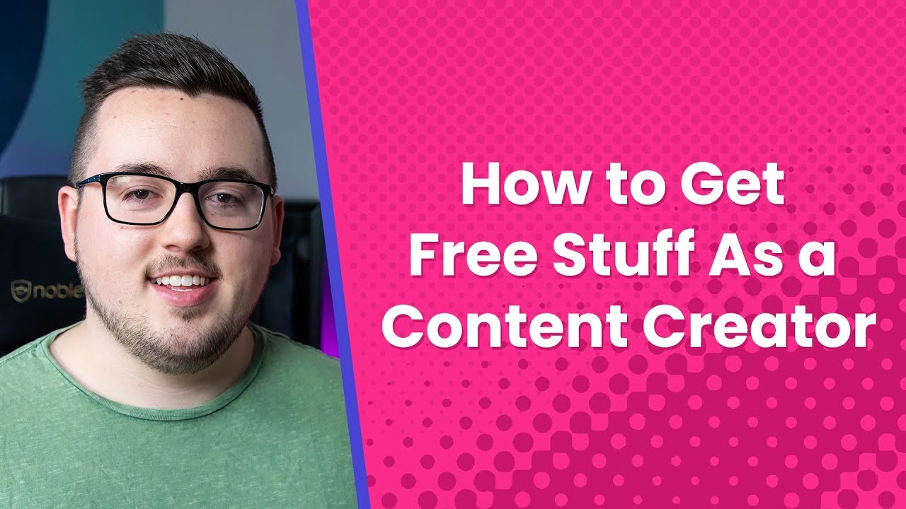 How to Get Free Stuff As a Content Creator - YouTube
