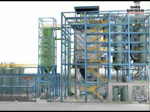 SMS Siemag Spray Roaster Hydrochloric Acid Regeneration Plant at Tokyo ...