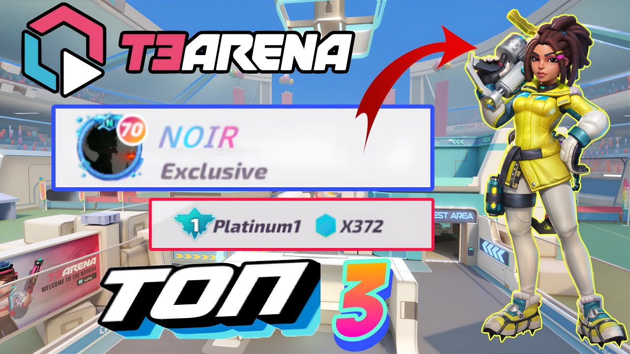 HOW PLAY TOP 3 RANKED IN THE WORLD PLAY? T3 Arena - YouTube