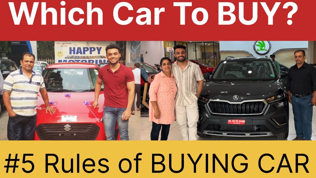 5 Golden Rules to Choose the PERFECT Car! | Sahi Car Chunein in 5 Steps ...
