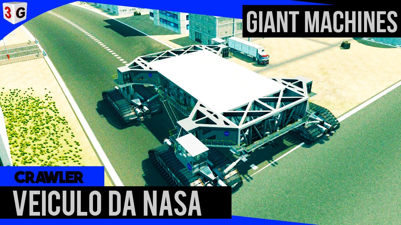 Giant Machines 2017 - Transportando Ônibus Espacial com Veiculo Gigante ...
