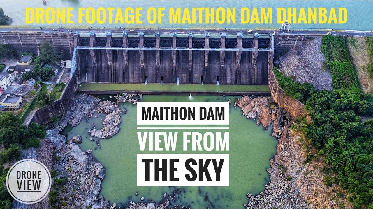 Maithon Dam Drone Video | Maithon Cinematic Video | Best picnic Place ...