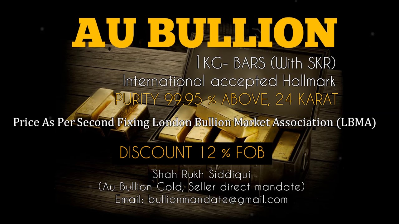 1KG/BARS GOLD BULLION (WITH SKR) HALLMARK INTERNATIONAL ACCEPTED ...