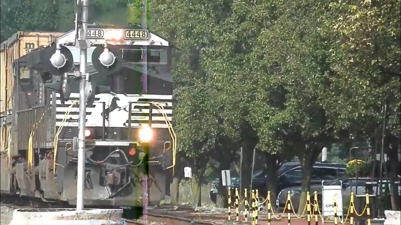 NS 11Z With NS AC44C6M 4448 And NS AC44C6M 4035 In Sunbury,Pa. - YouTube