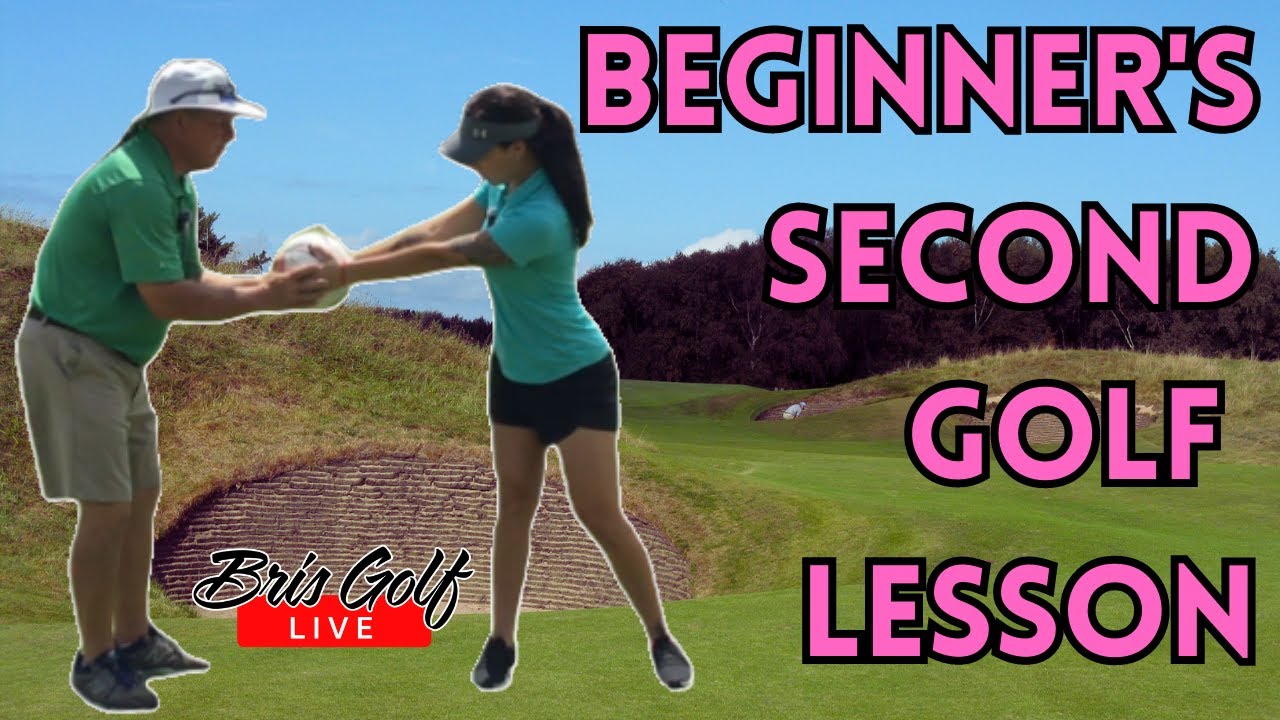 A Beginner's Second Golf Lesson - YouTube
