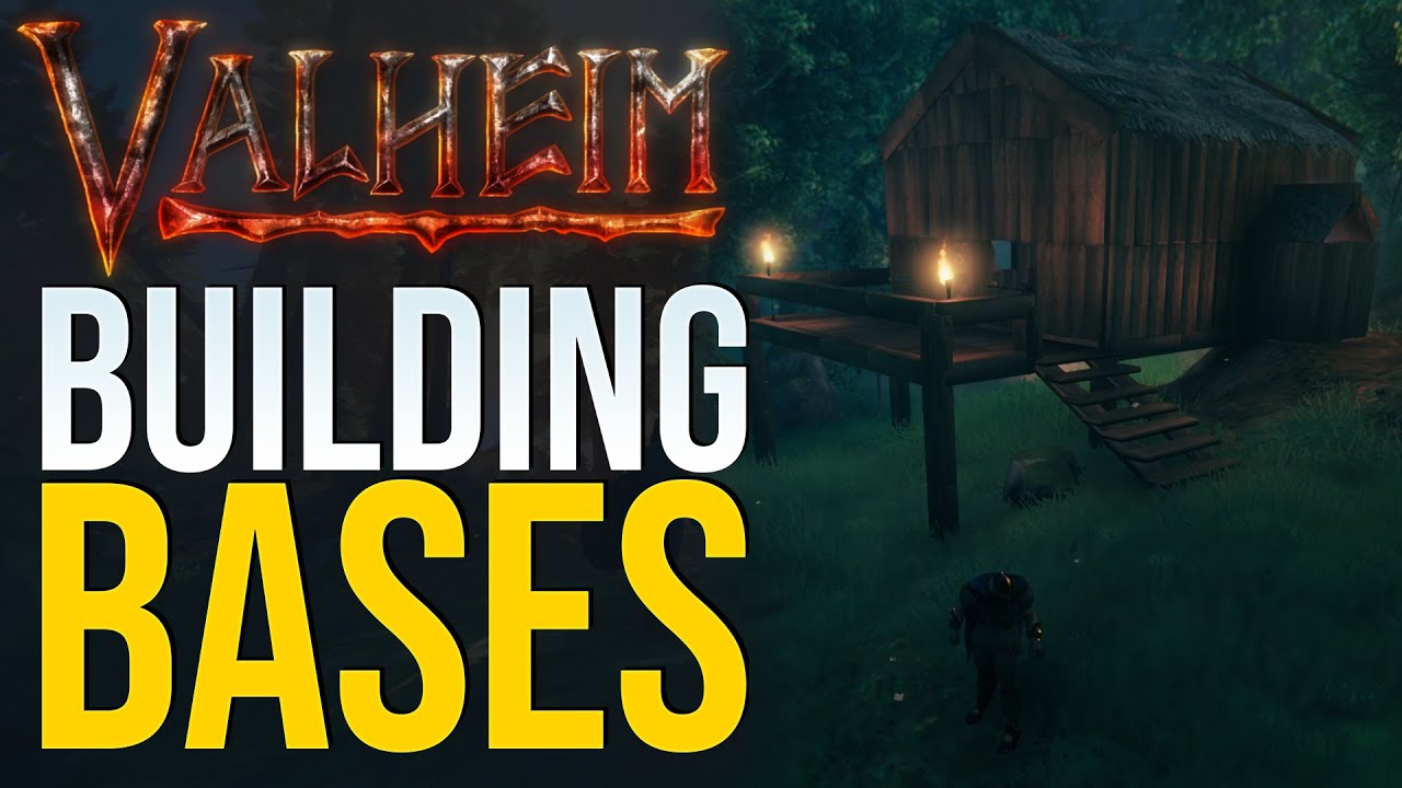 Valheim | How to build a HOUSE! - YouTube