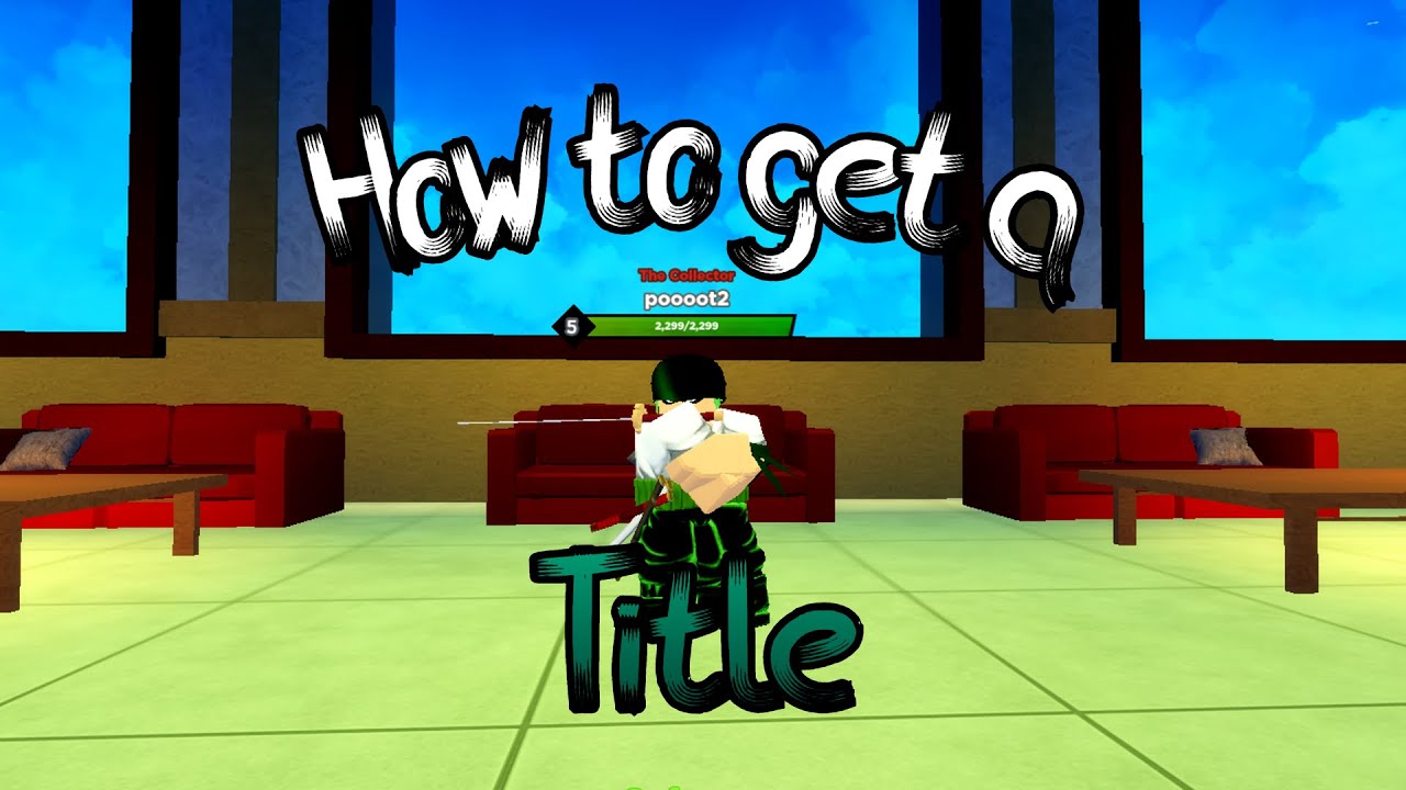 How to get a Title in anime tales - YouTube