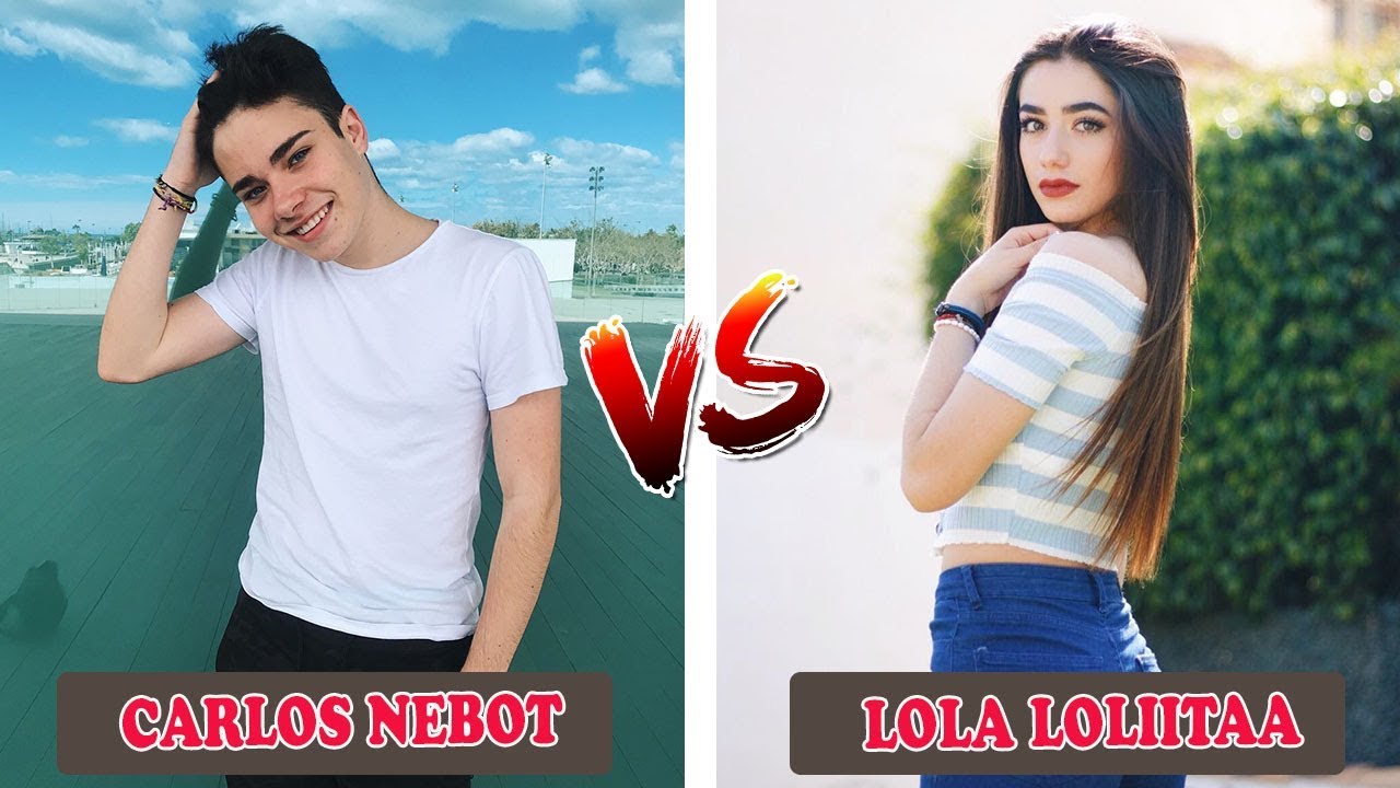Carlos Nebot Vs Lola Loliitaa ( Spanish Girl Vs Boy ) Musical.ly App ...