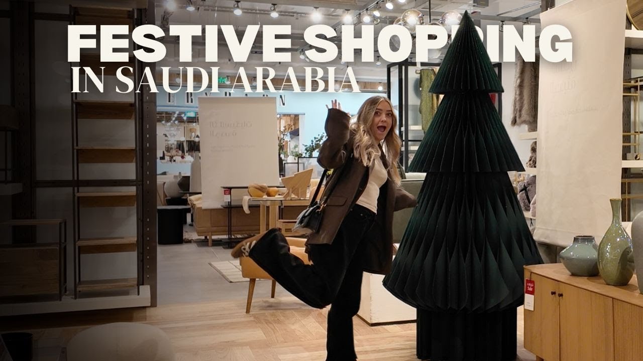 CHRISTMAS SHOPPING IN SAUDI - advent calendars, trees, decorations ...