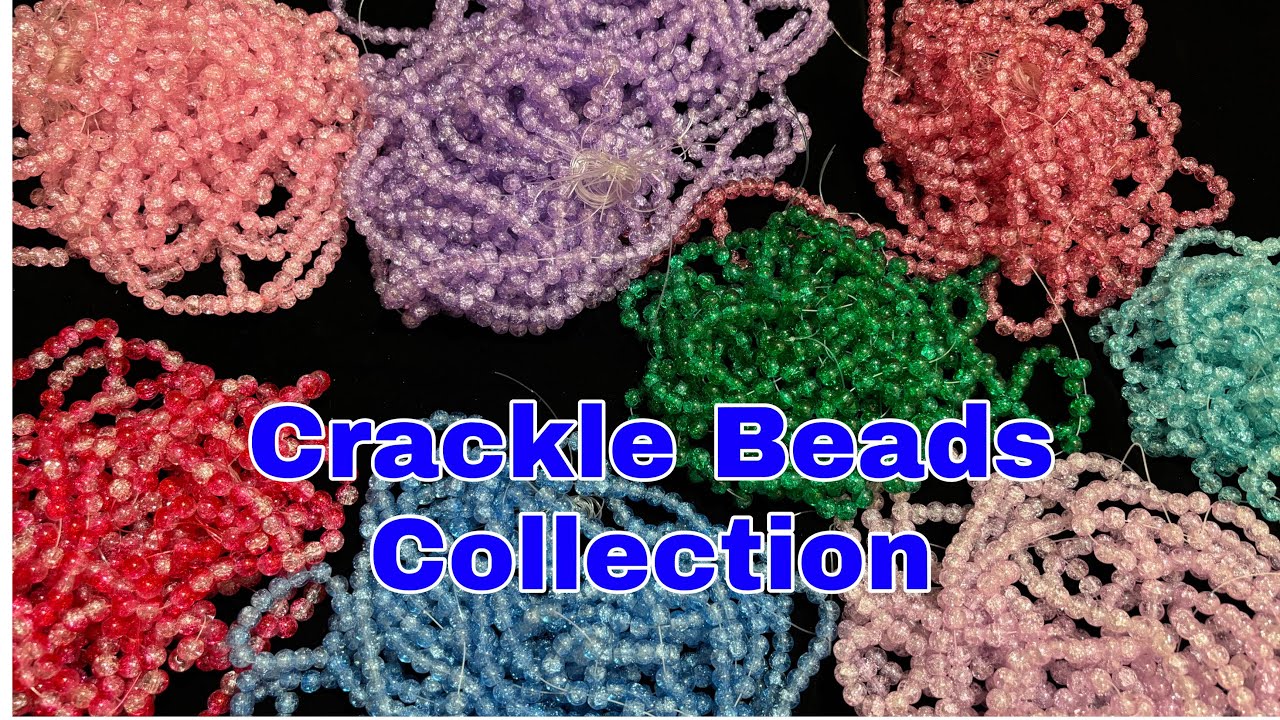 Crackle Beads Collection | 3ShaktiCreations | Jewellery Making ...