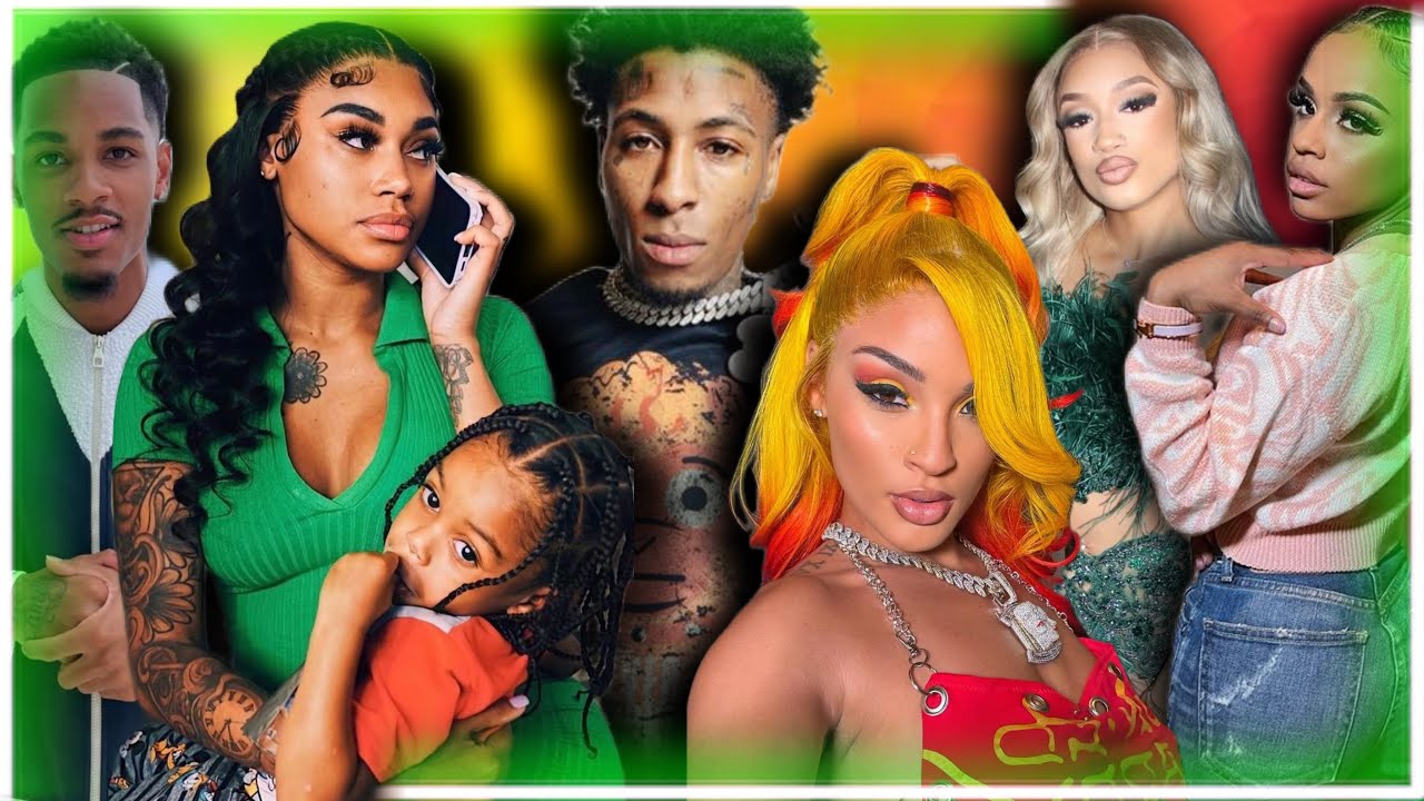 NBA Youngboy Baby Mama Jania Caught w/ Dejounte Murray 🫩 NLE Choppa ...