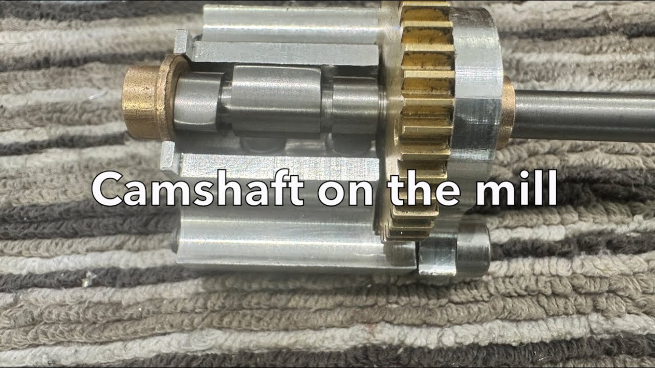 Making a Camshaft on the mill - YouTube
