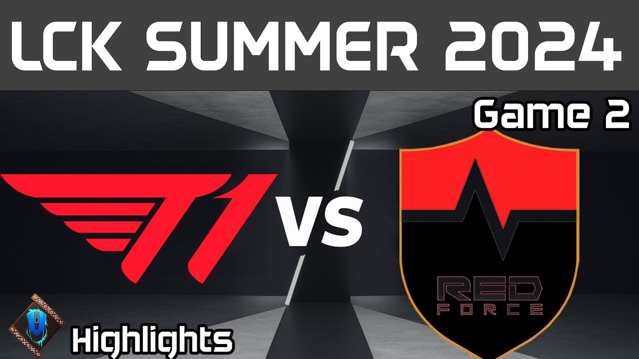 T1 vs NS Highlights Game 2 | LCK Summer W8D3 2024 | T1 vs NS RedForce by Onivia - YouTube