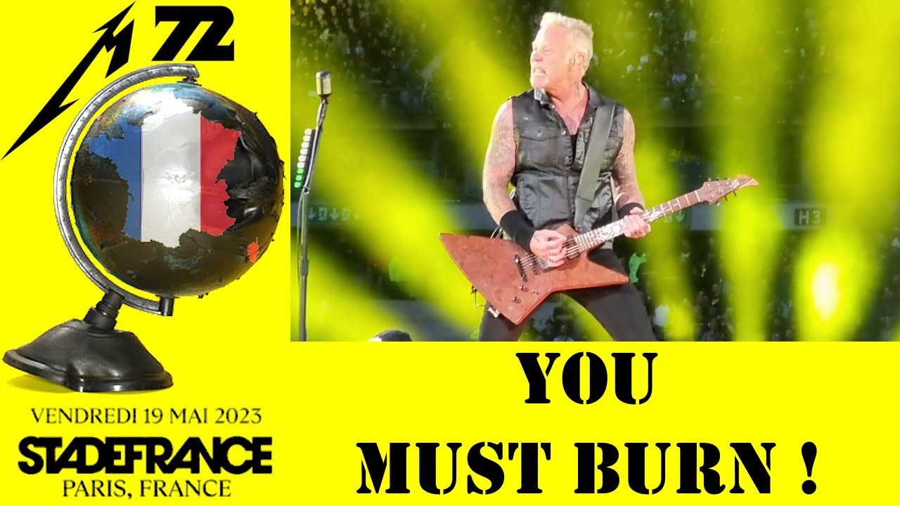 08 Metallica SDF 19 05 2023 You Must Burn ! - YouTube