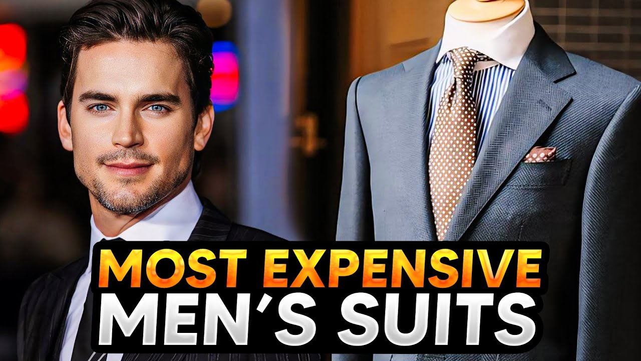 Top 10 Most Expensive Men's Suits in the World | Luxury Fashion 2024 ...