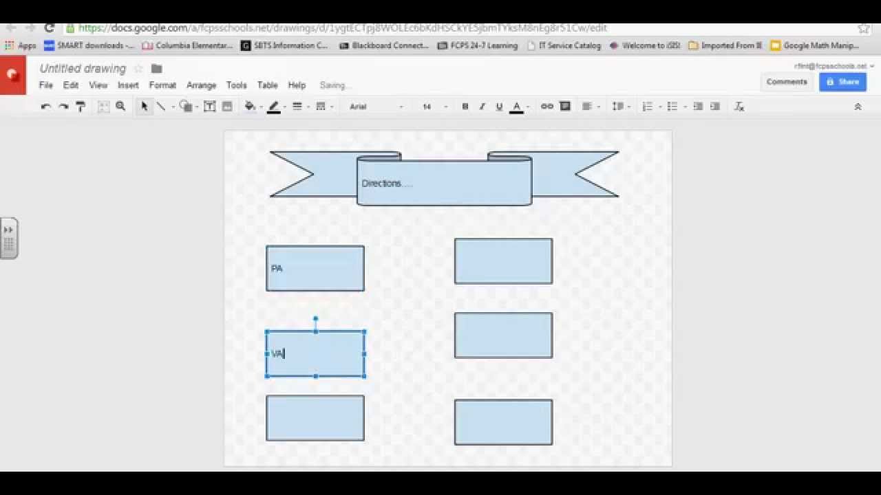 How to create a matching activity in Google Draw - YouTube