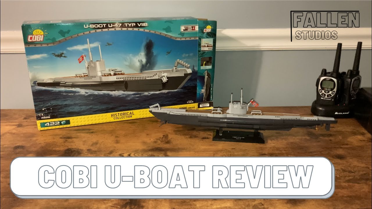 Cobi U-Boat (U-47) review - YouTube