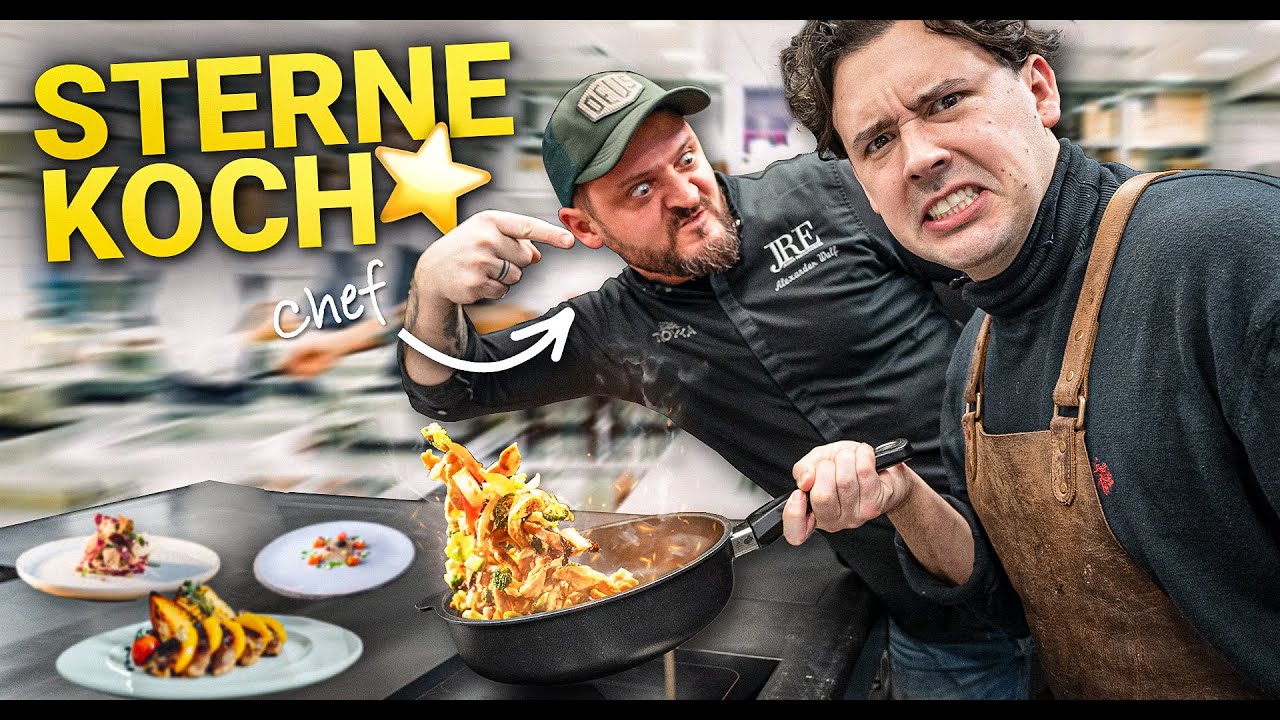 CrispyRob arbeitet 1 Tag als Sternekoch!⭐️👨‍🍳 - YouTube