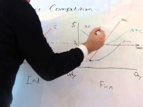 Perfect Competition - Side-by-side graphs - YouTube