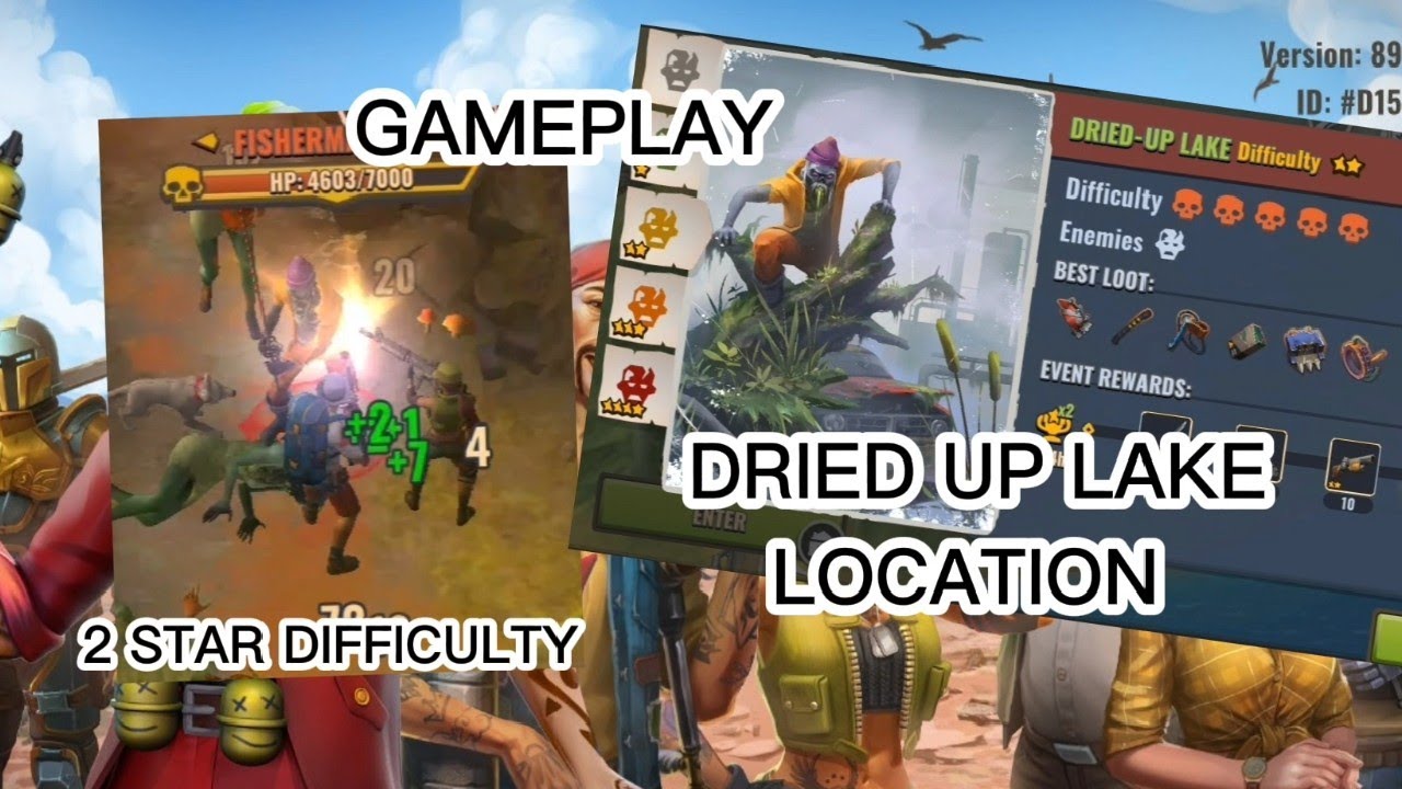 Days After:2 STAR DRIED UP LAKE/FISHERMAN PHIL/GAMEPLAY - YouTube