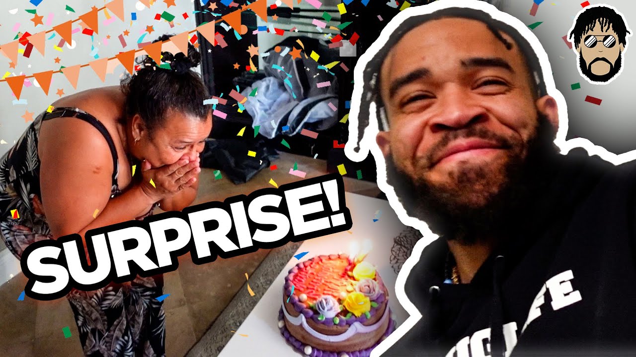 SHE HAD NO IDEA! Surprised My Housekeeper for Her Birthday! | JaVale McGee Vlogs - YouTube