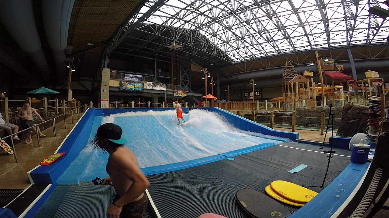 FlowRider at Silver Rapids Resort Indoor Waterpark Idaho FLOW Tour ...