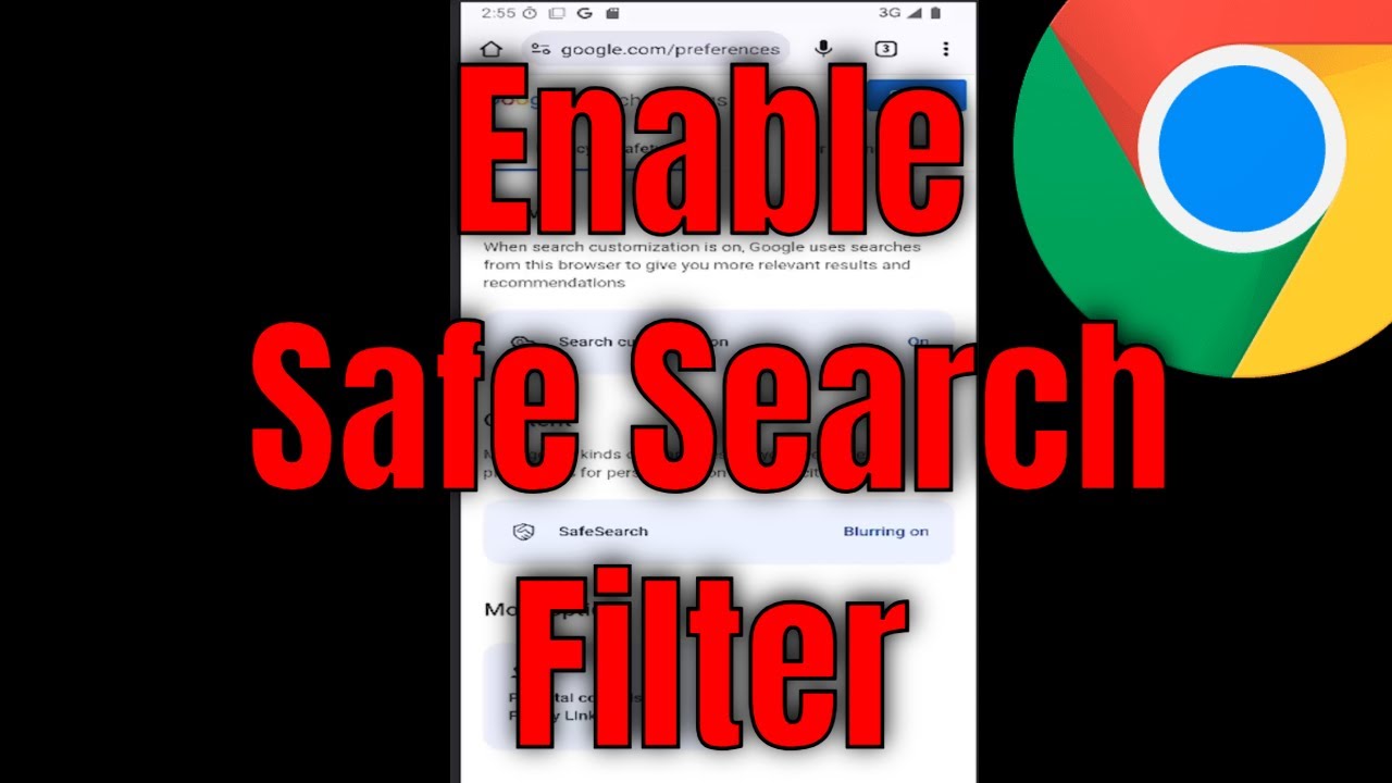 Turn on Safe Search Filter In Chrome [2025] - YouTube