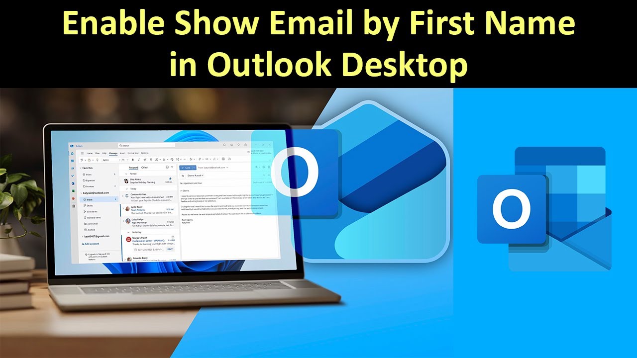 How to Enable Show Email Contacts by First Name in Outlook Desktop ...