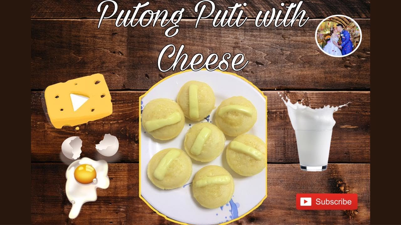 Putong puti with cheese || puto cheese - YouTube