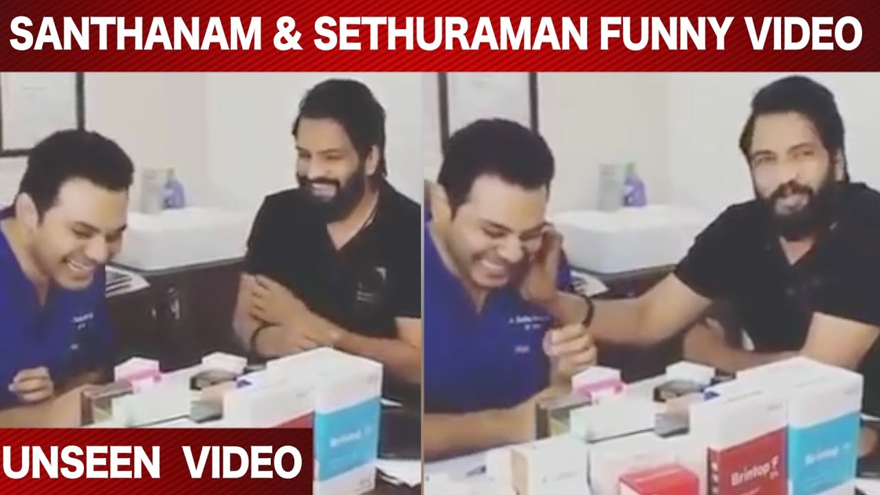 Santhanam With Dr.Sethuraman Unseen Heart Touching Video | Emotional ...