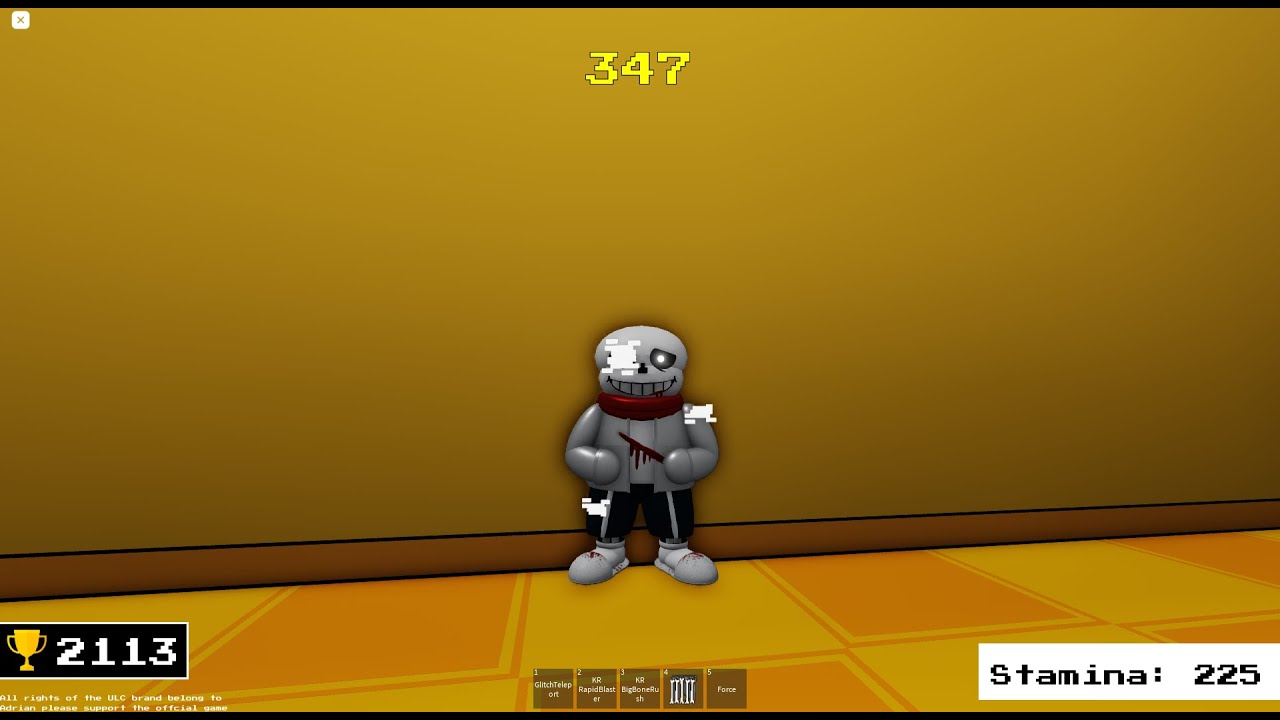 The grind as After Tale Sans part 1 in Undertale: Last Copy Roblox ...