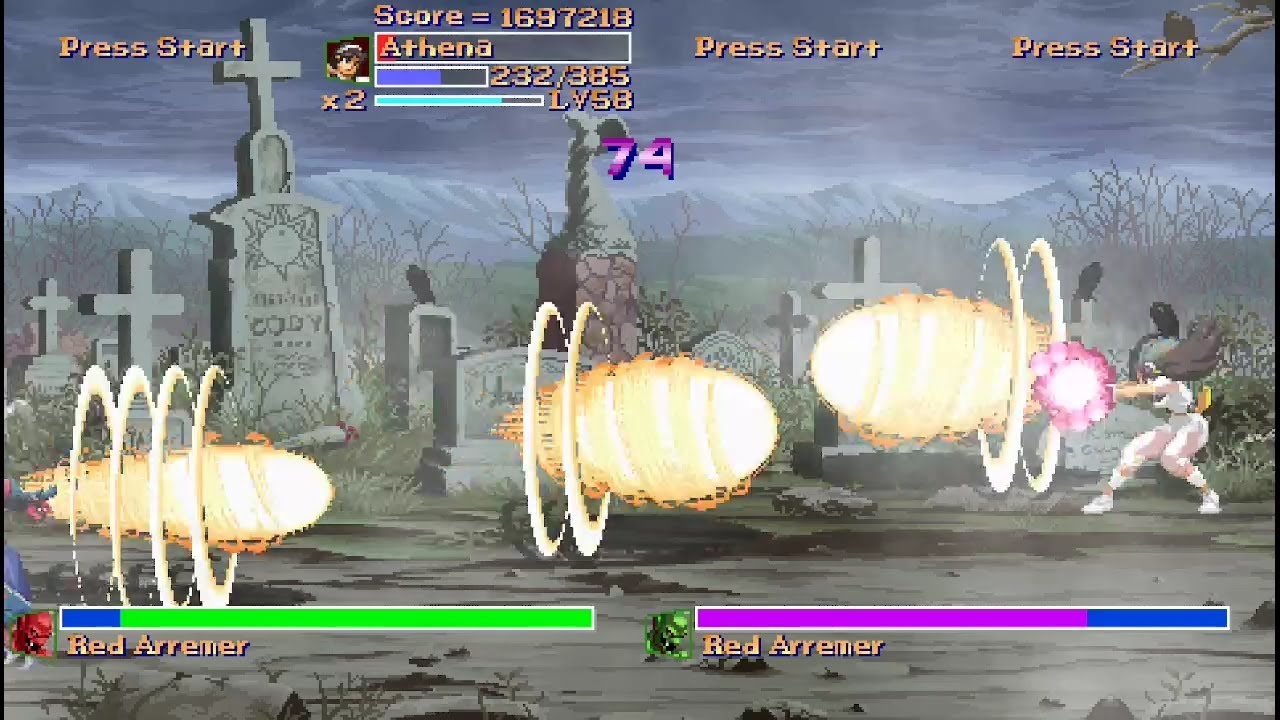 파이널 파이트 LNS / Final Fight LNS V.04 - Athena (Red Arremer, Cyber Akuma ...