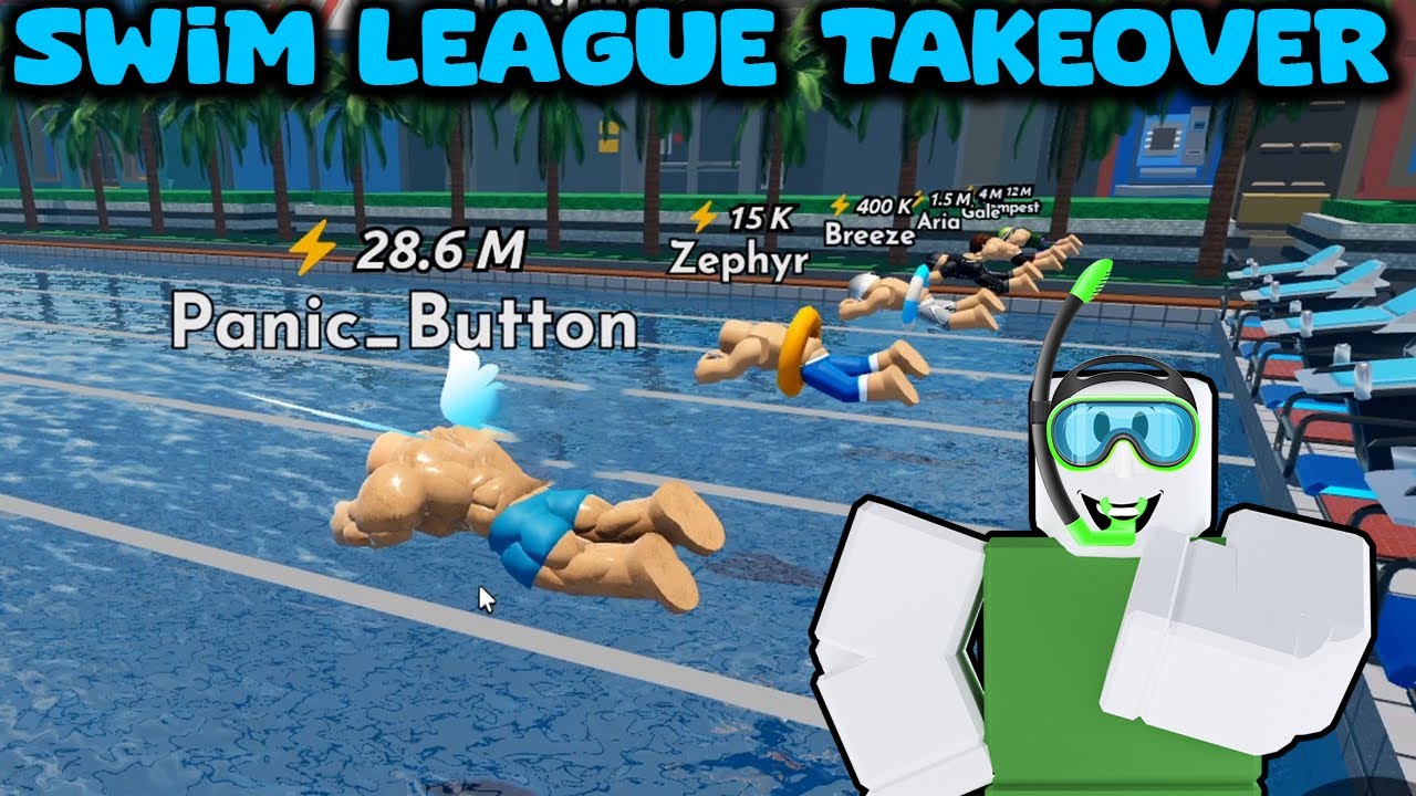 FIRST TIME PLAYING SWIM LEAGUE ON ROBLOX - YouTube