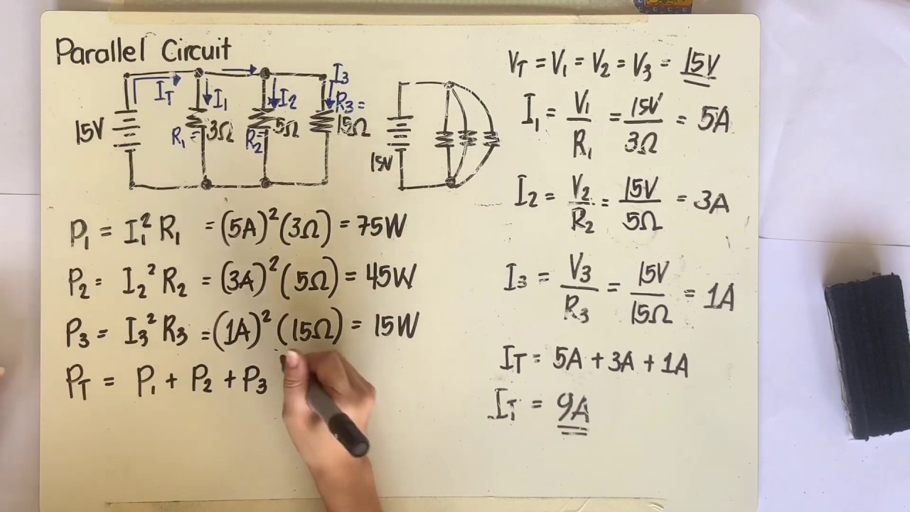 DC Circuits part 6 Laws on Parallel Circuits - YouTube
