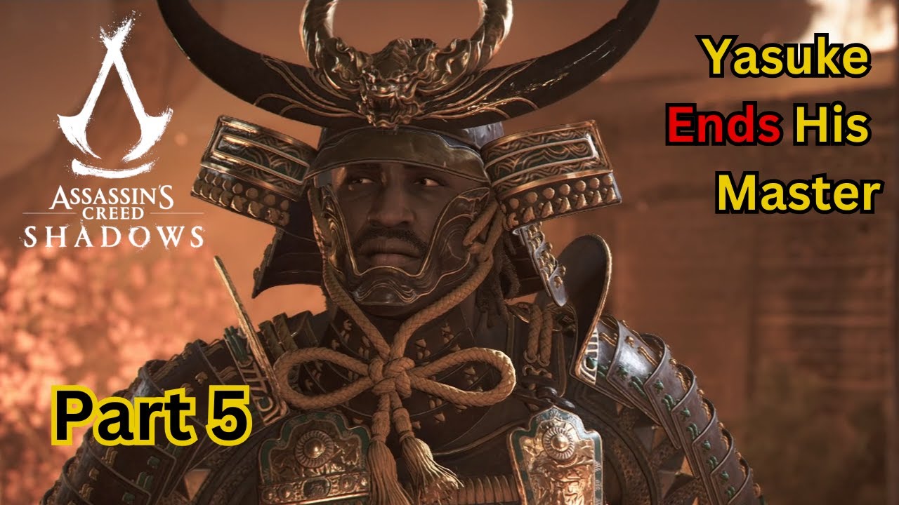 Assassin's Creed Shadows Part 5 - Yasuke Ends Oda Nobunaga ...