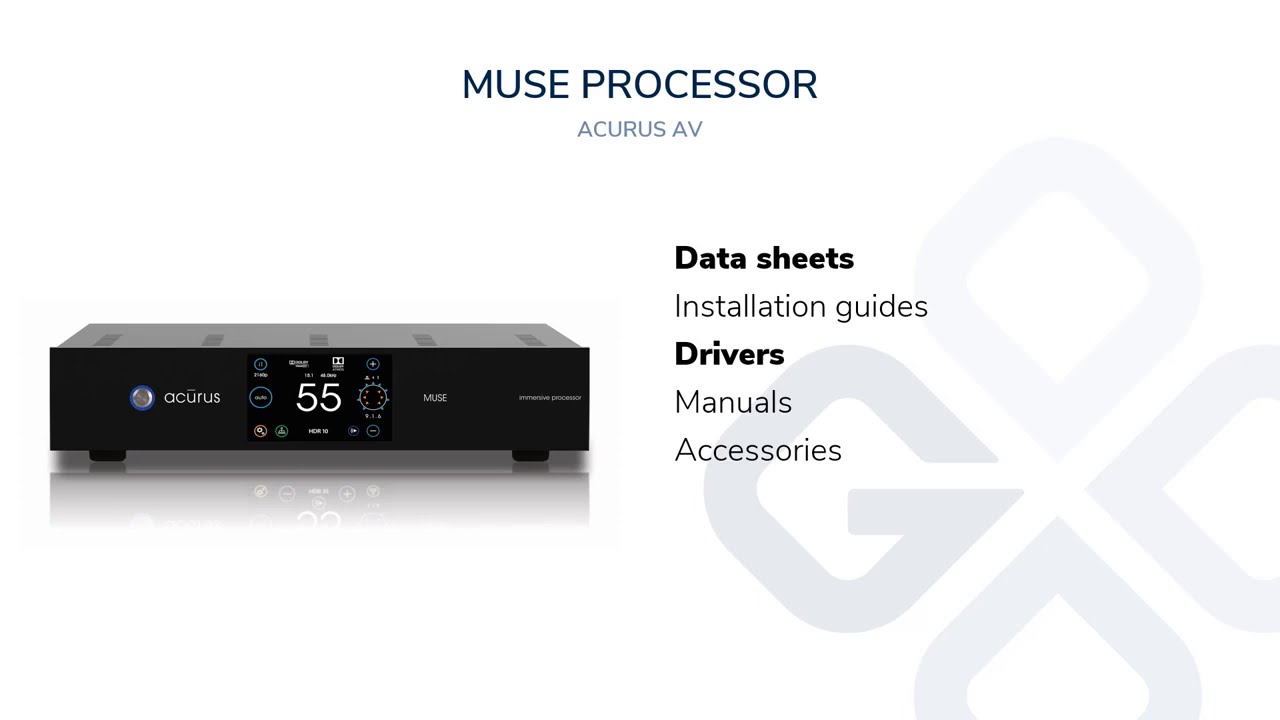 ACURUS | MUSE Immersive Processor - YouTube